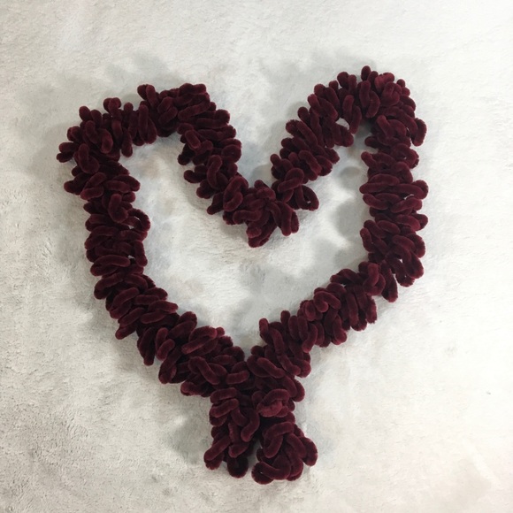 Accessories | Maroon Scarf Fuzzy Soft Loops | Poshmark